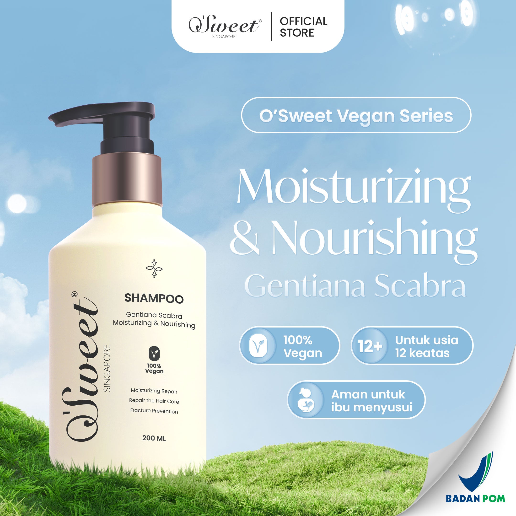 O'Sweet Singapore Gentiana Scabra 100% Vegan – OSWEET SINGAPORE