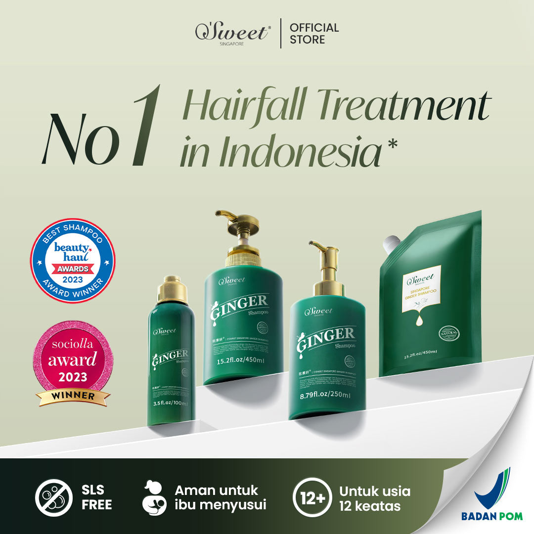 OSWEET Ginger Shampoo – OSWEET SINGAPORE